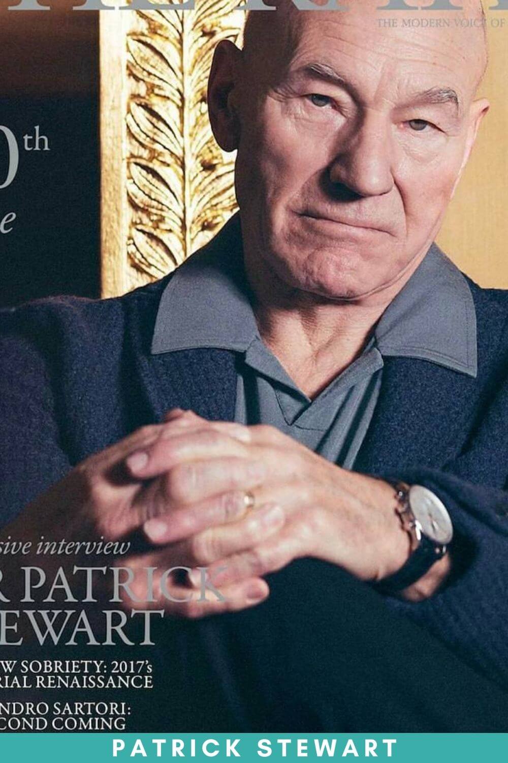 When Did Patrick Stewart Go Bald?