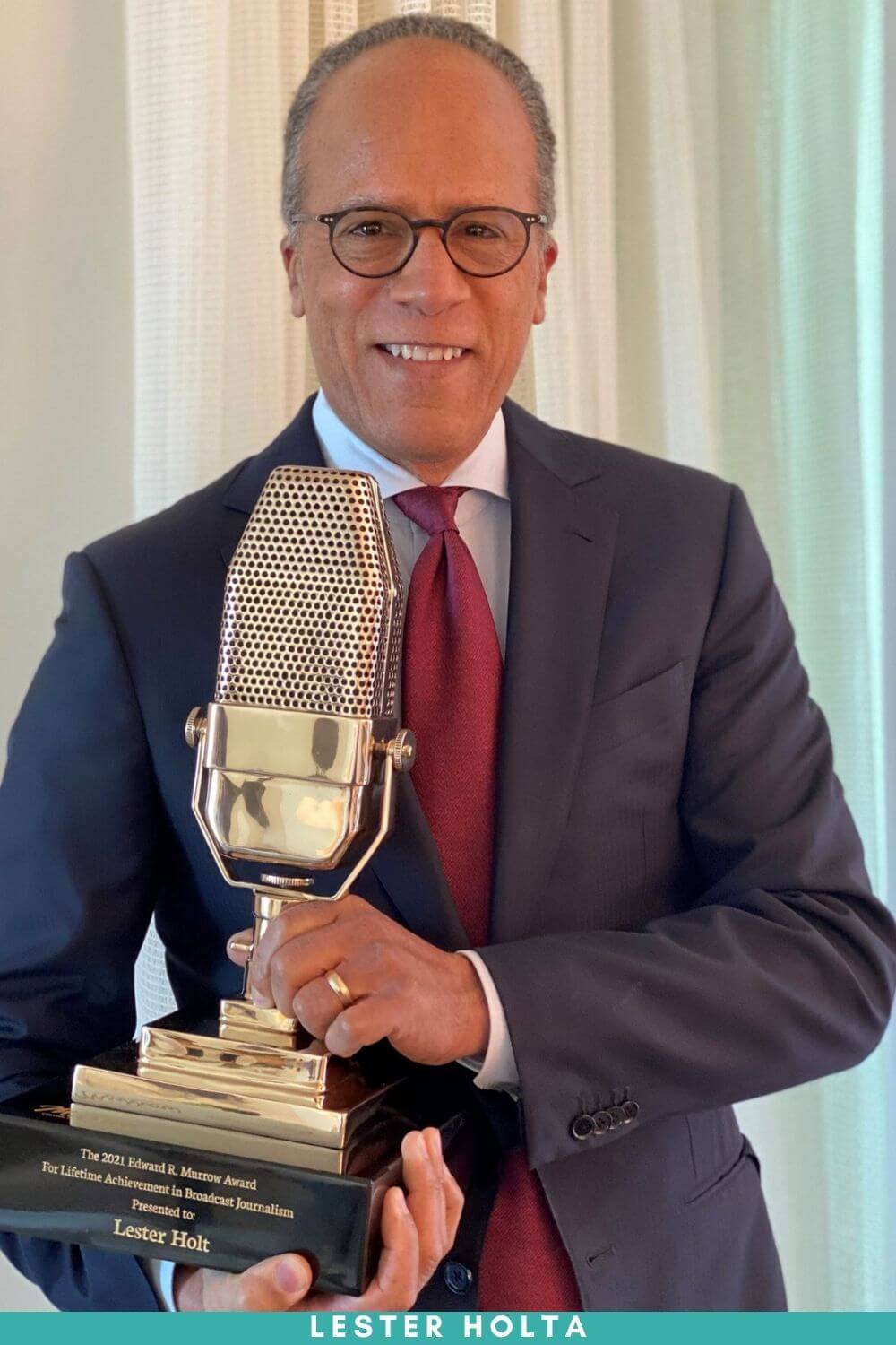 Is Lester Holt Black?